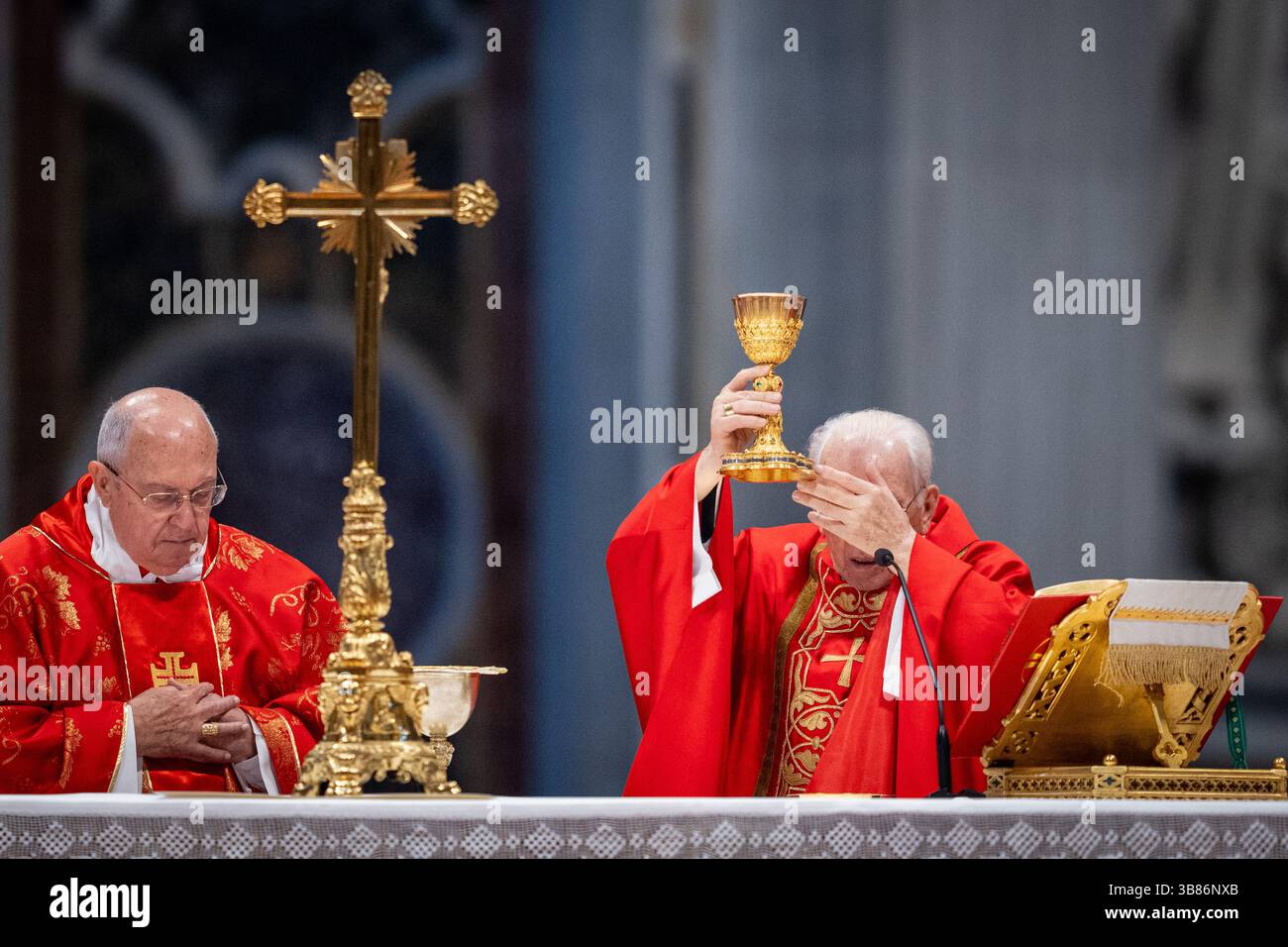 Vatican, Vatican. 07th May, 2025. Cardinal Giovanni Battista Re ...