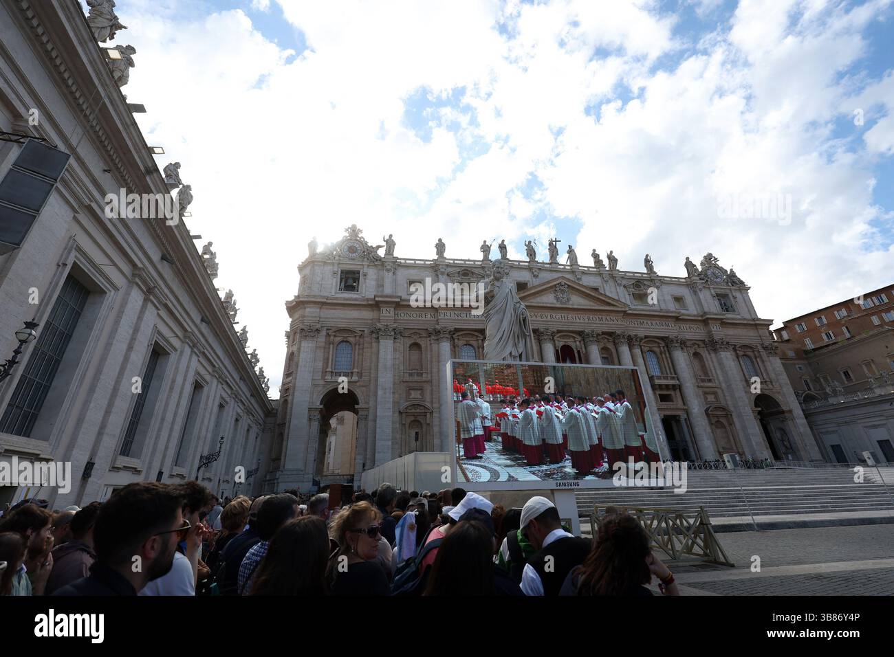 Rome, Italy. 07th May, 2025. Rome Italy 05/07/2025: in the Sistine ...