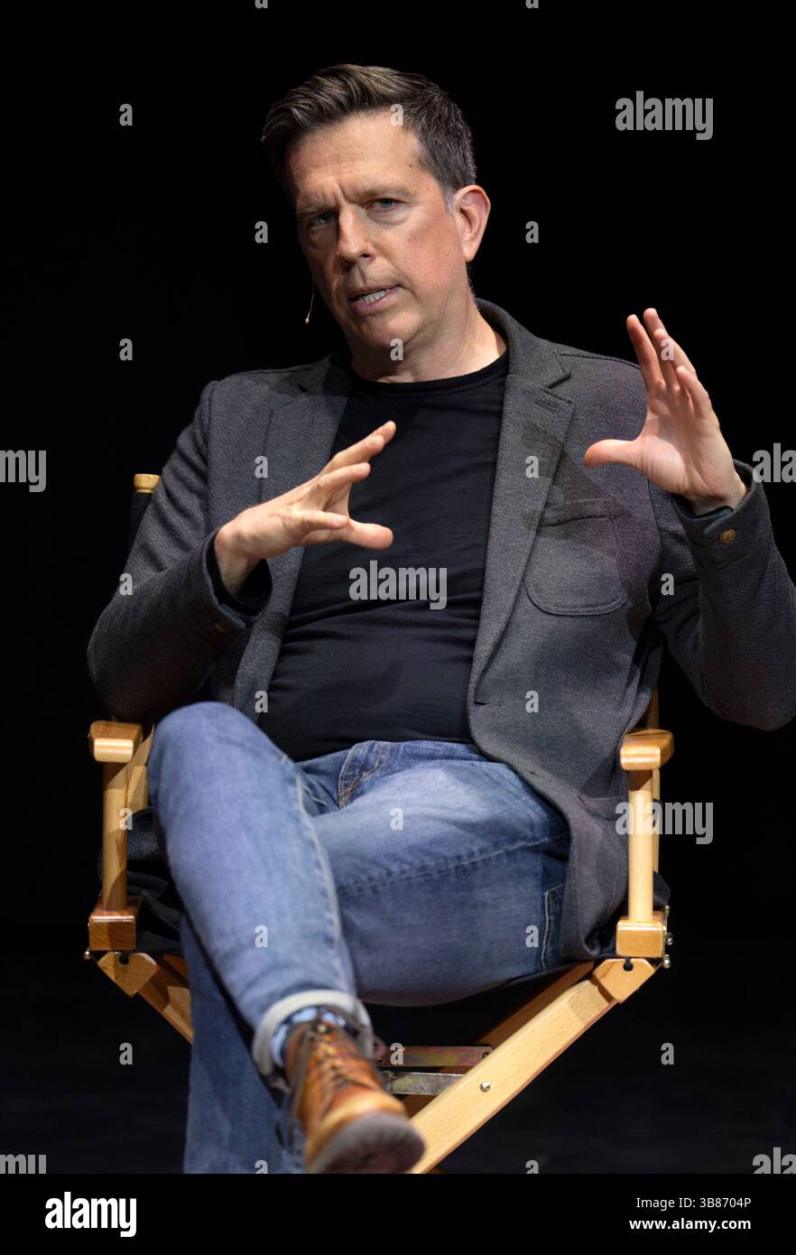 May 06, 2025 - Los Angeles, California, USA - ED HELMS discusses his ...