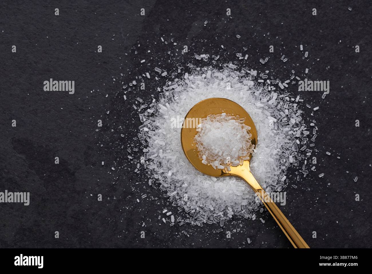 Magnesium chloride flakes, ionic mineral compound - Sea salt Stock ...