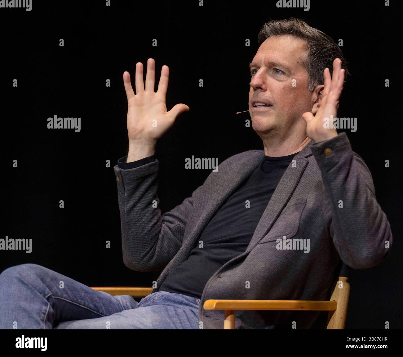 May 06, 2025 - Los Angeles, California, USA - ED HELMS discusses his ...
