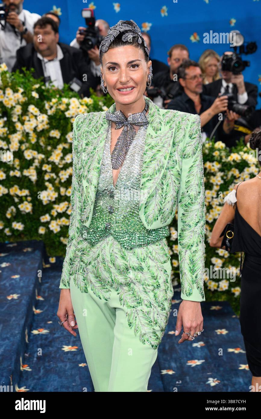 New York, USA. 5 May 2025. Giovanna Battaglia Engelbert attending the ...