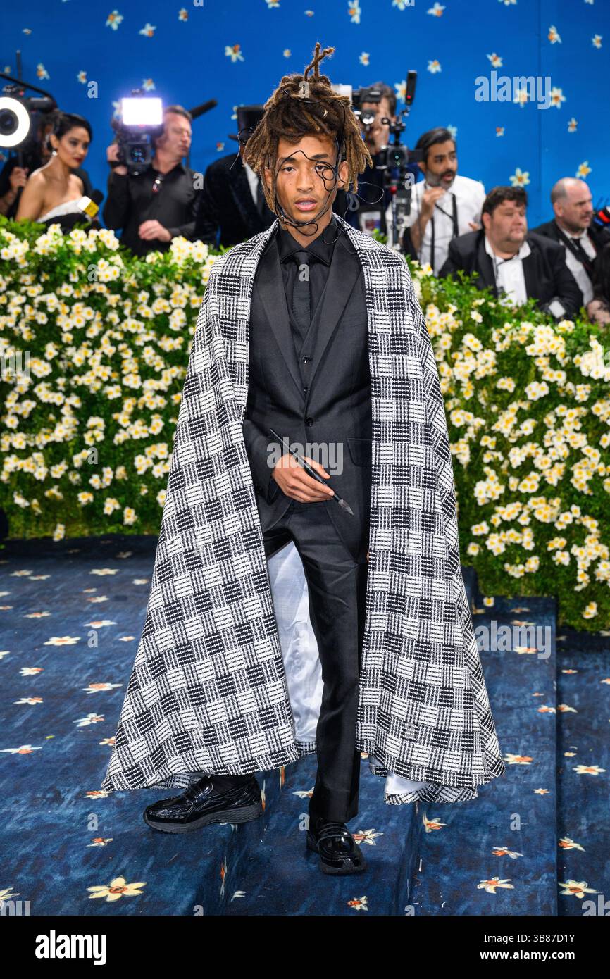 New York, USA. 5 May 2025. Jaden Smith attending the Metropolitan ...