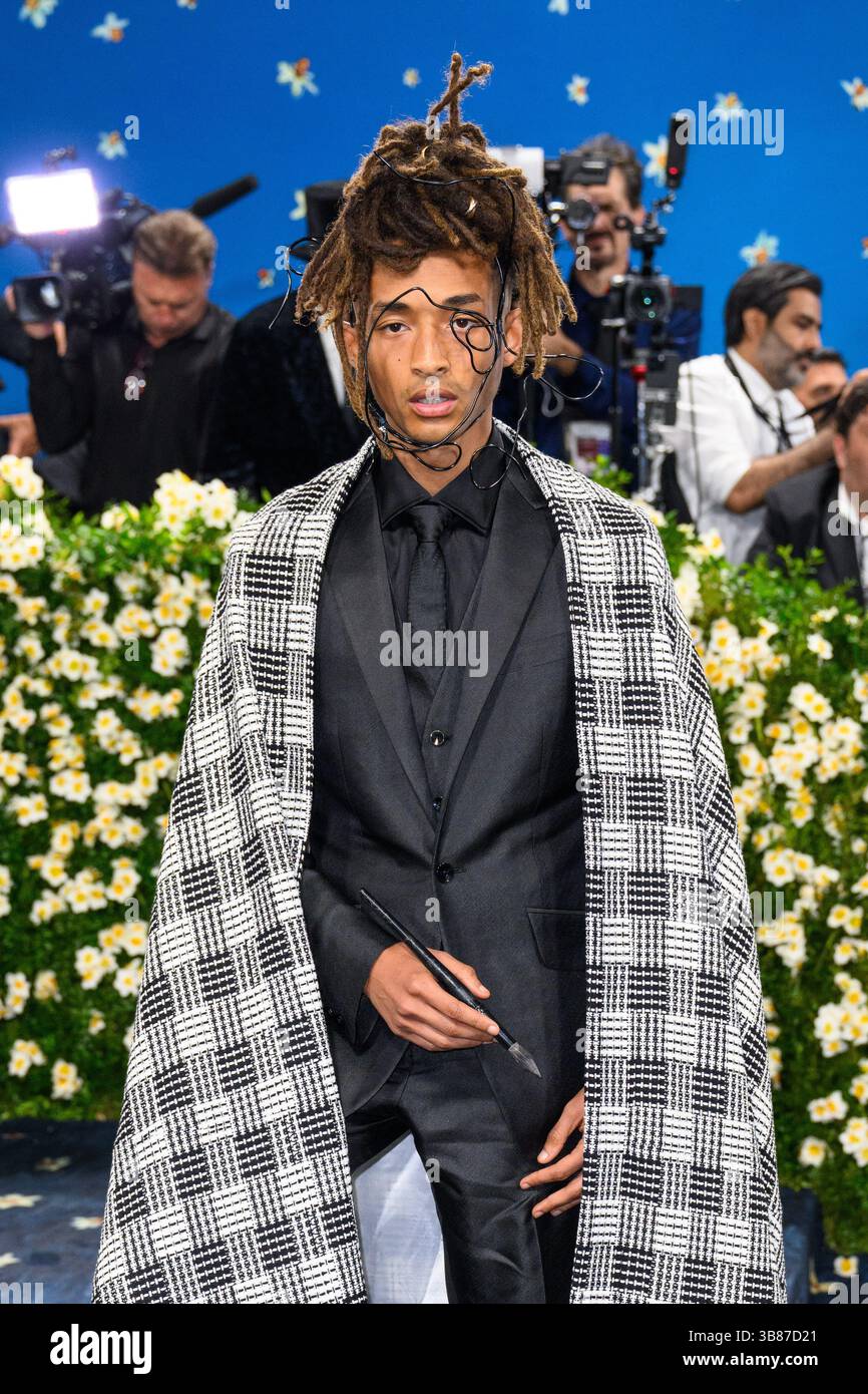 New York, USA. 5 May 2025. Jaden Smith attending the Metropolitan ...