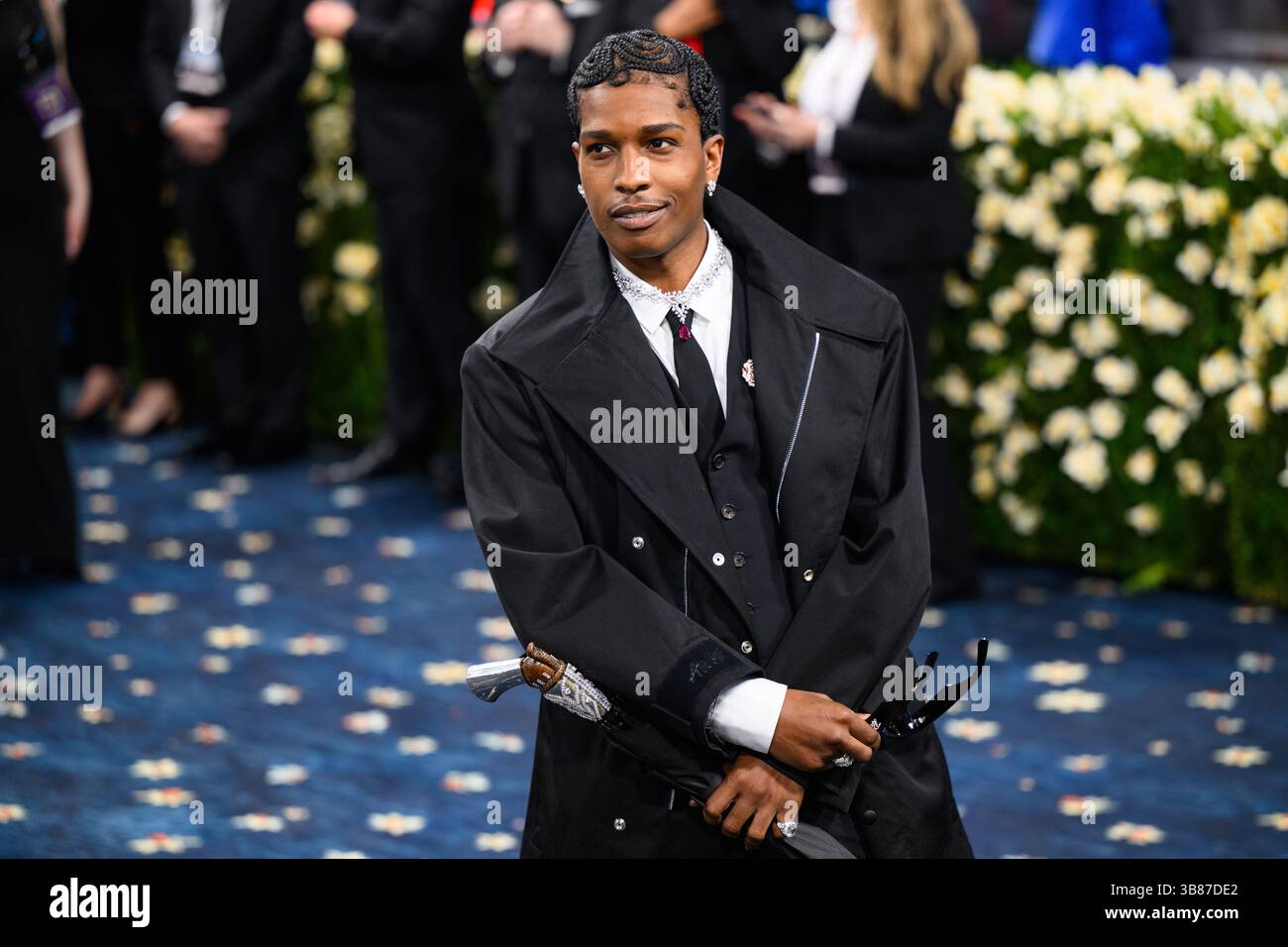 New York, USA. 5 May 2025. A$AP Rocky attending the Metropolitan Museum ...