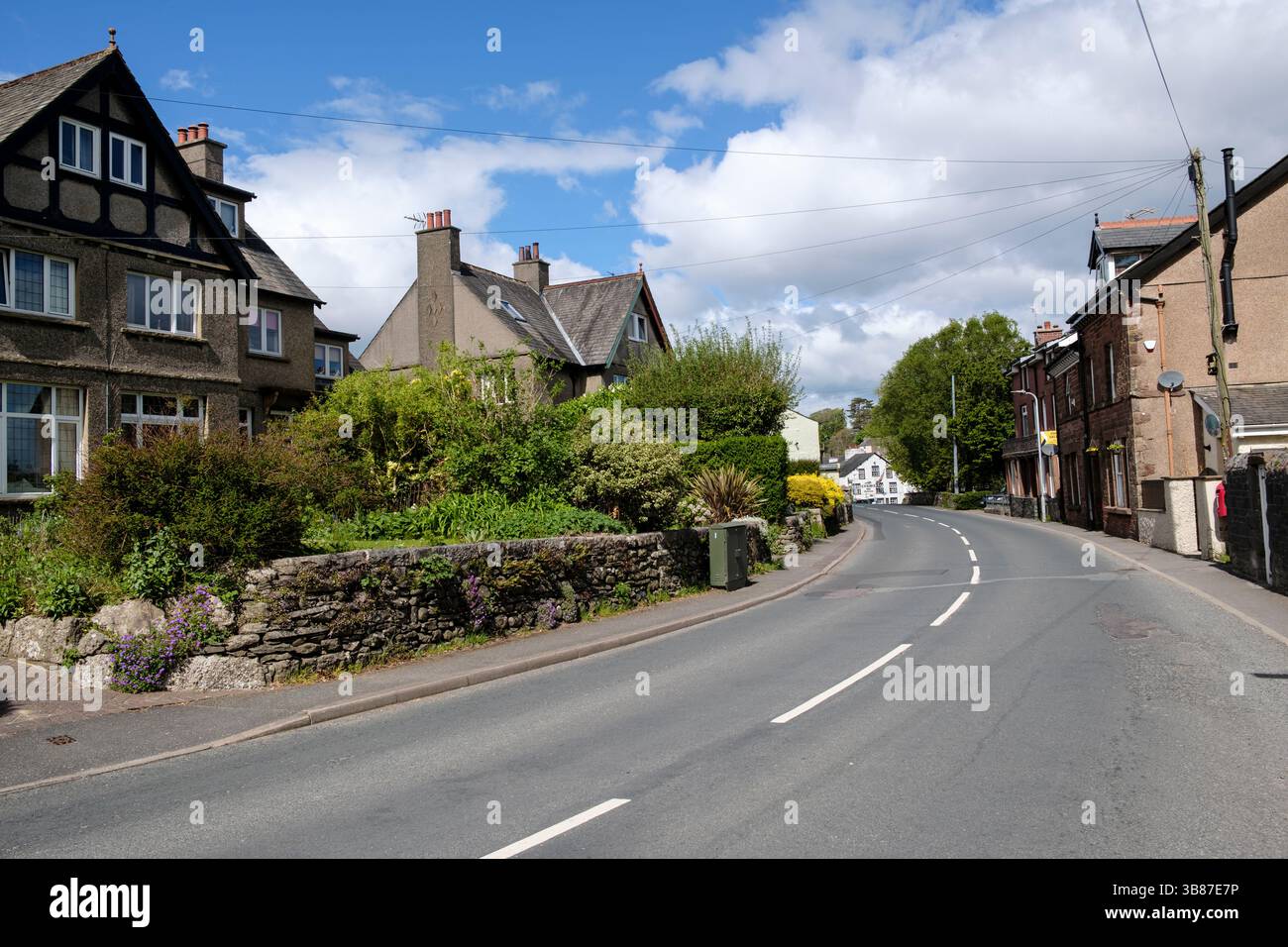 The village of Cark in Cumbria, UK Stock Photo - Alamy