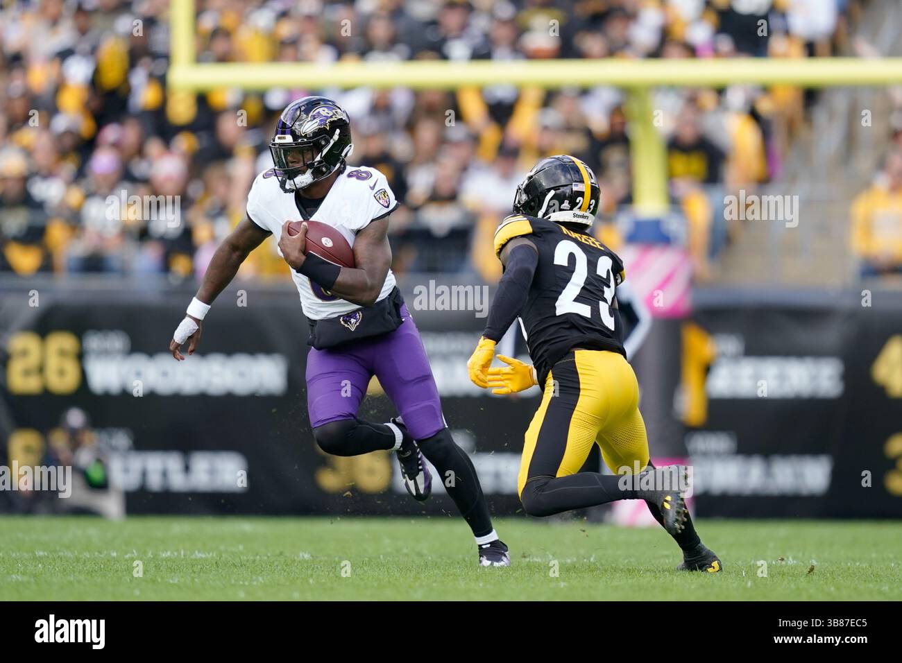 Damontae kazee steelers hi-res stock photography and images - Alamy