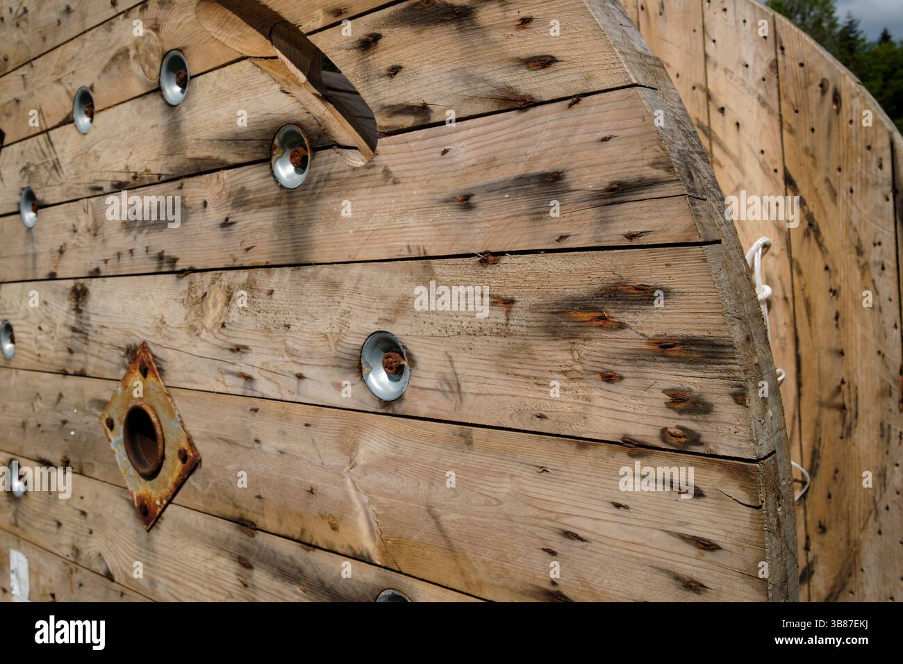 Cable reel table hi-res stock photography and images - Alamy