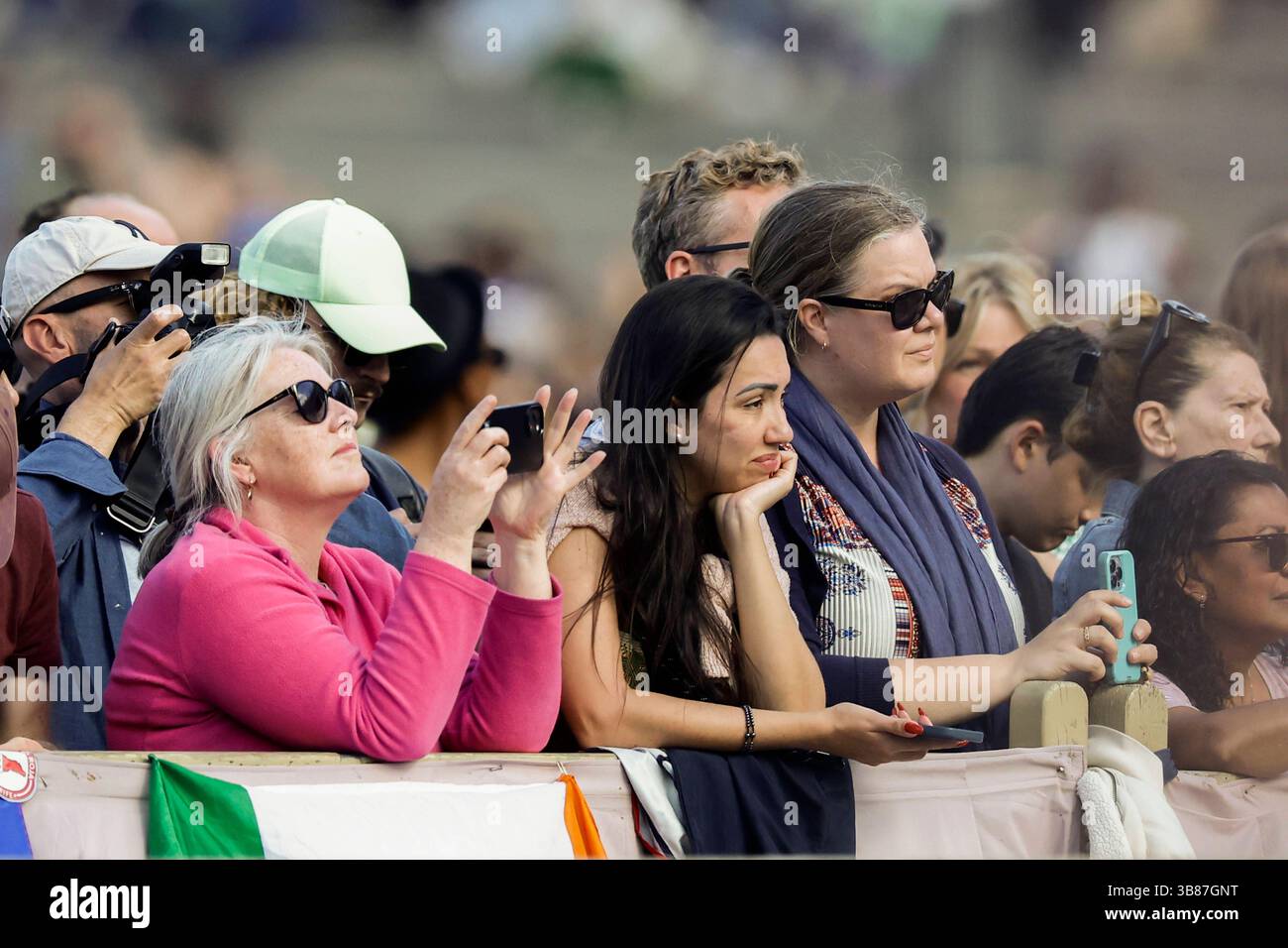 VATICAN POPE VOTE CONCLAVE people in st. peter s square watch the ...
