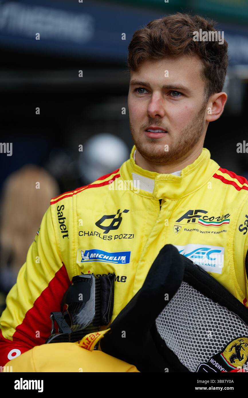 HANSON Phil (gbr), AF Corse, Ferrari 499P #83, Hypercar, portrait during the TotalEnergies 6 ...