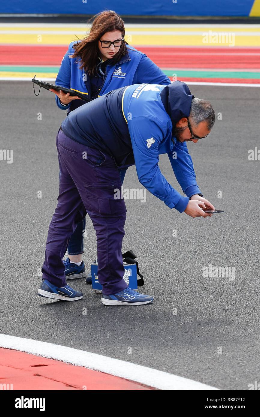 michelin engineer, portrait, during the TotalEnergies 6 Hours of Spa ...