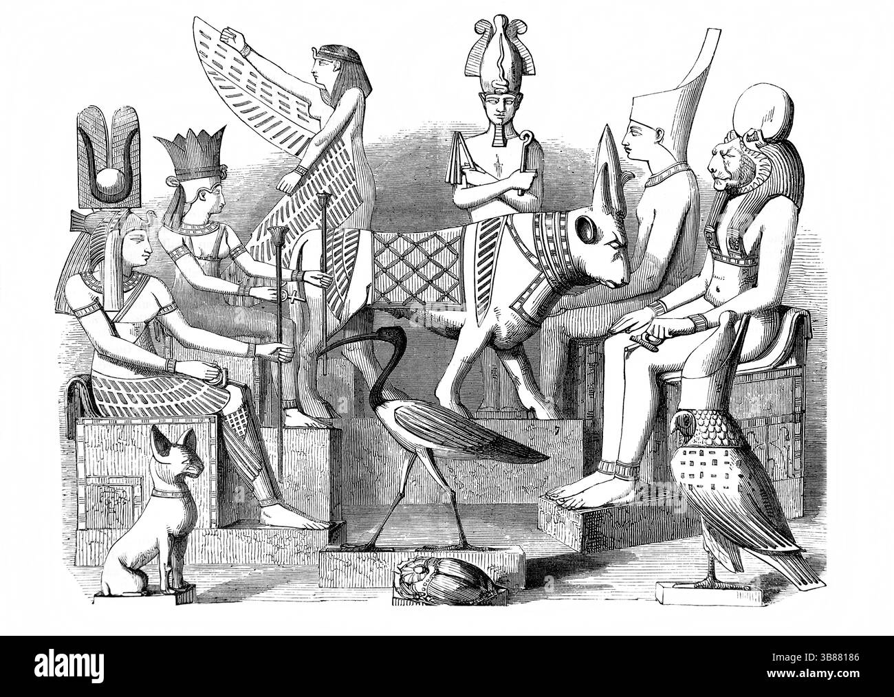 Osiris isis hi-res stock photography and images - Alamy