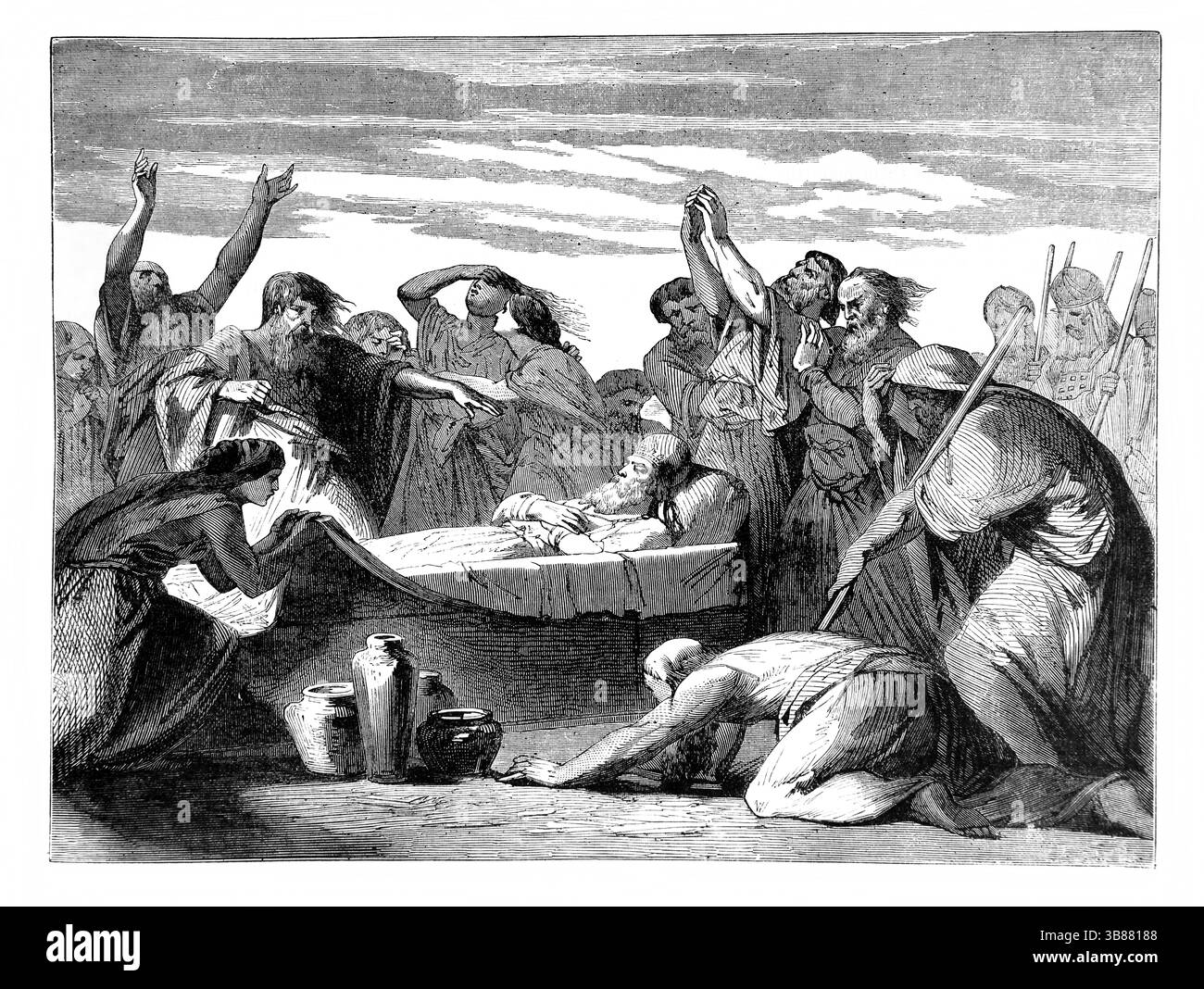 Brother of moses Black and White Stock Photos & Images - Alamy