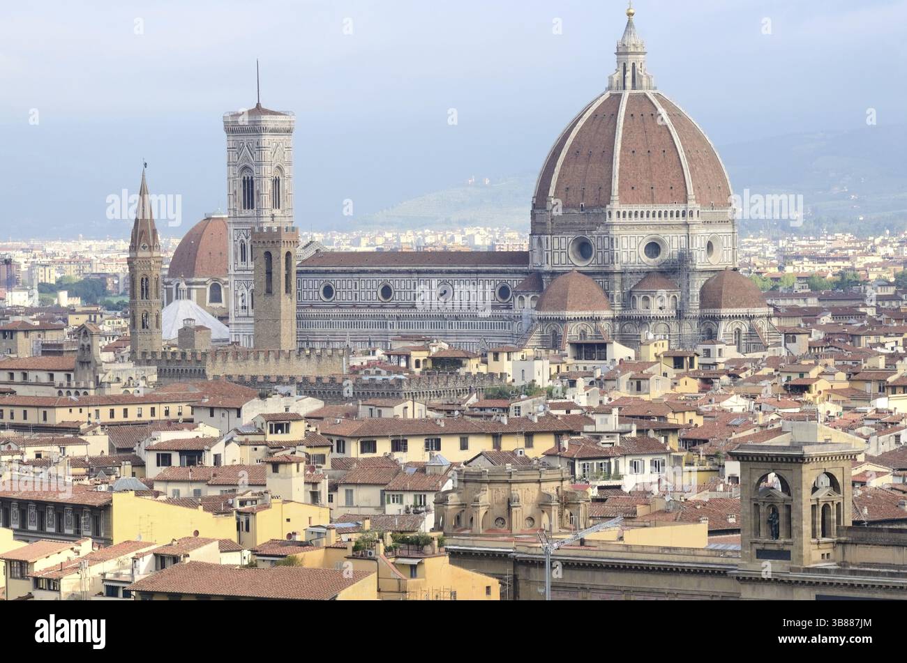 The cityscape of Florence, in Tuscany, one of the most famous in the ...