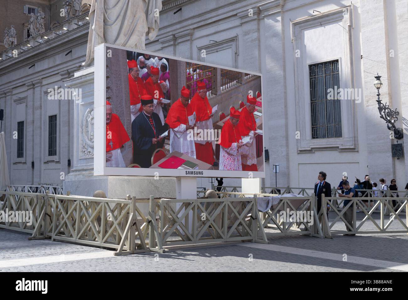 Rome, Italy. 07th May, 2025. Entrance of the Cardinals into the Sistine ...