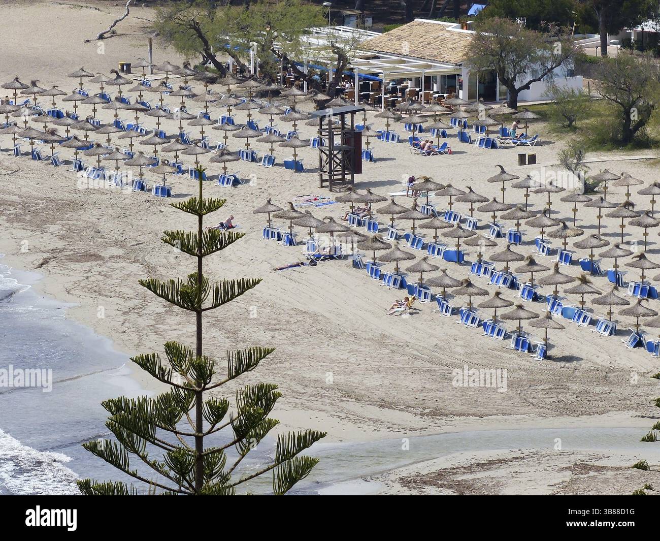 Beach at Canyamel Majorca Stock Photo - Alamy