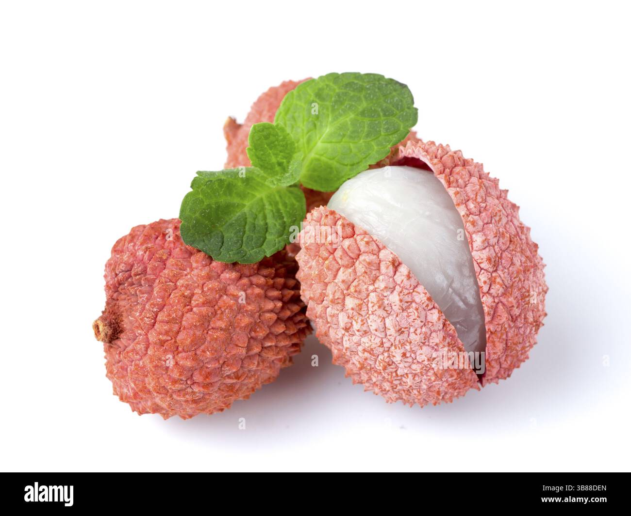 Lichee fruit isoated on white background. Lychee close up isolated ...