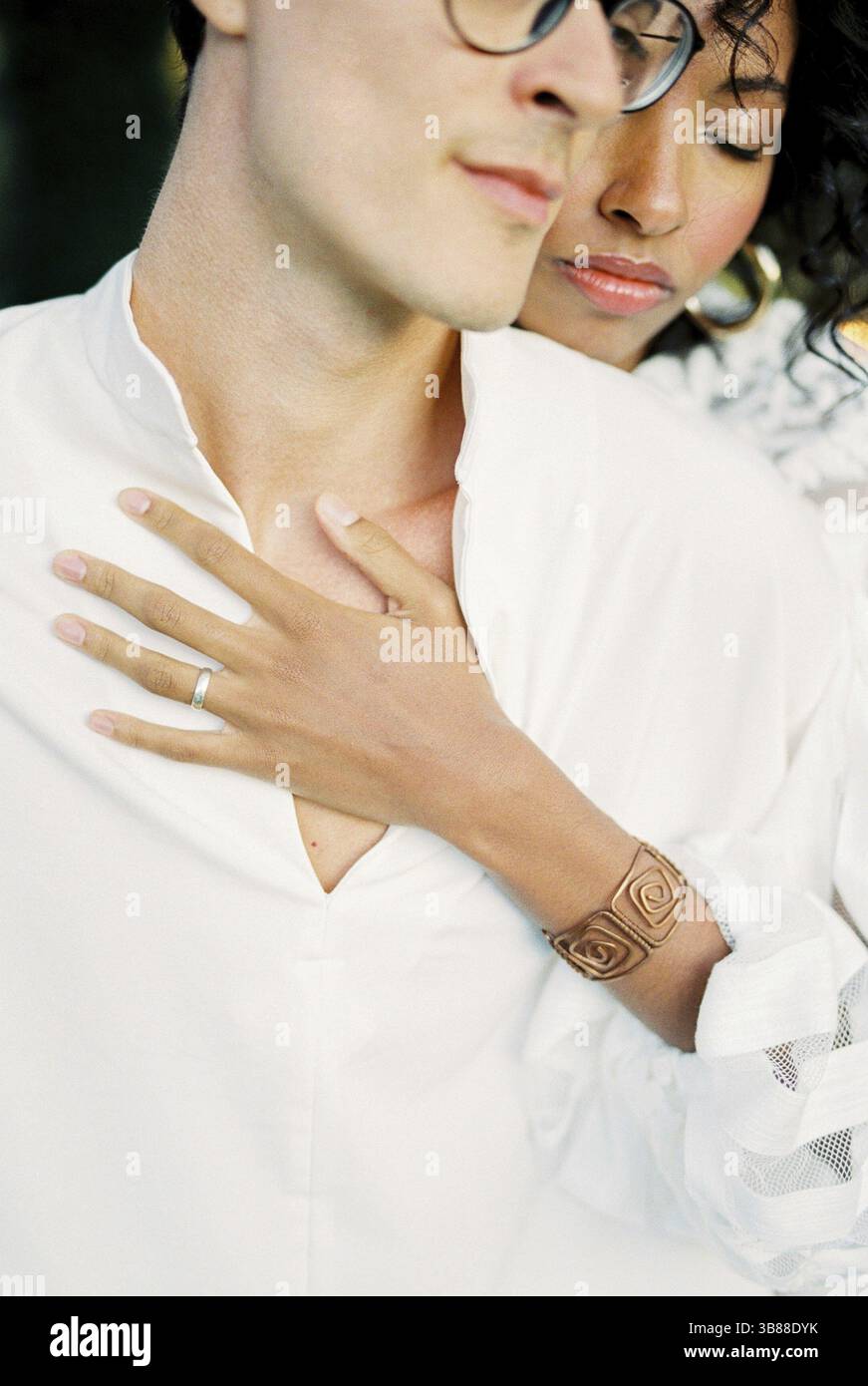 One woman in a dress from behind hi-res stock photography and images ...