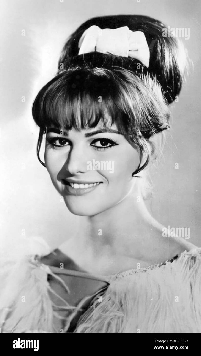 Claudia Cardinale. Portrait of the Italian actress, Claude Joséphine ...