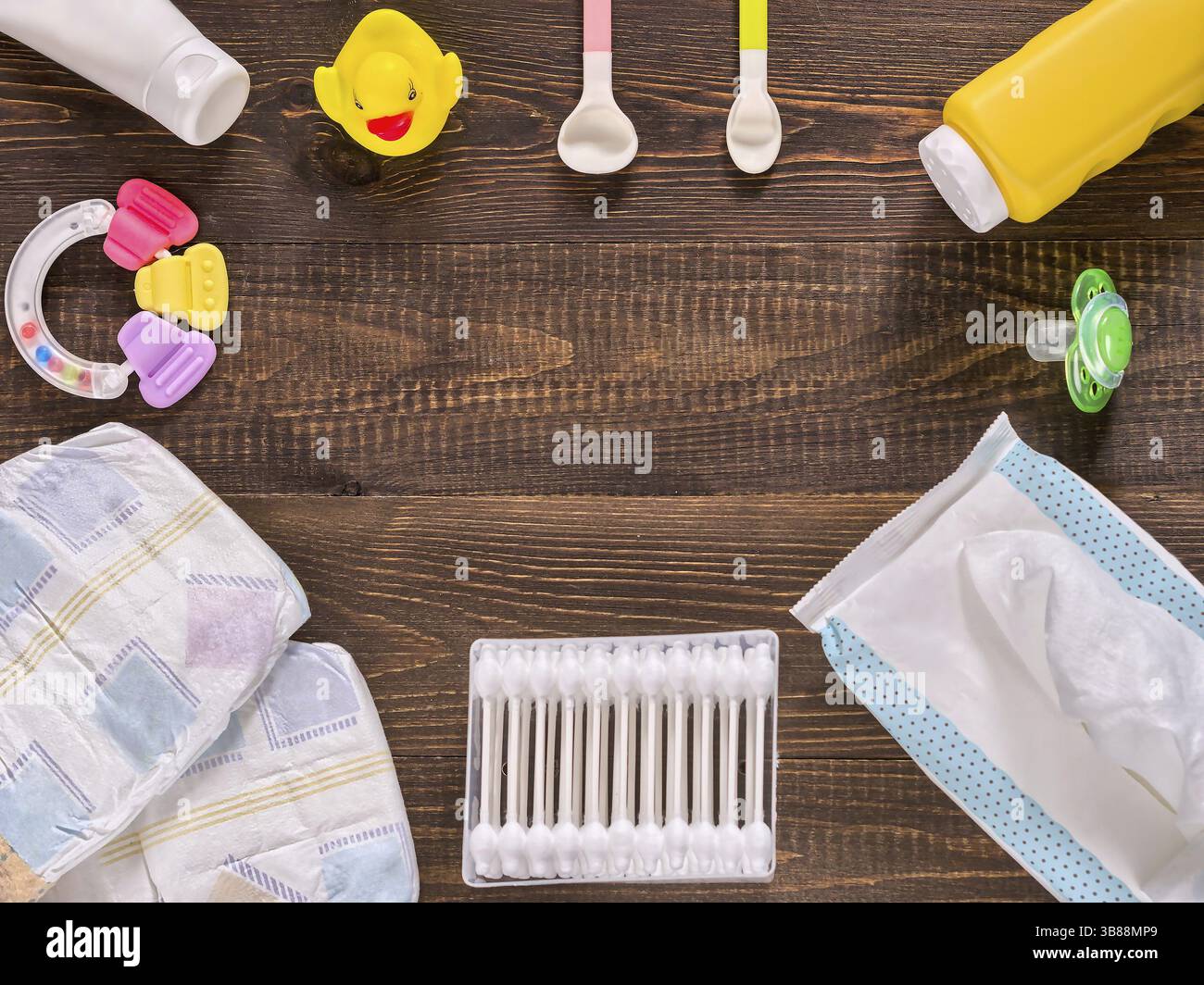 Japanese diapers, wet wipes, soap, baby powder, cream, tither, cotton ...