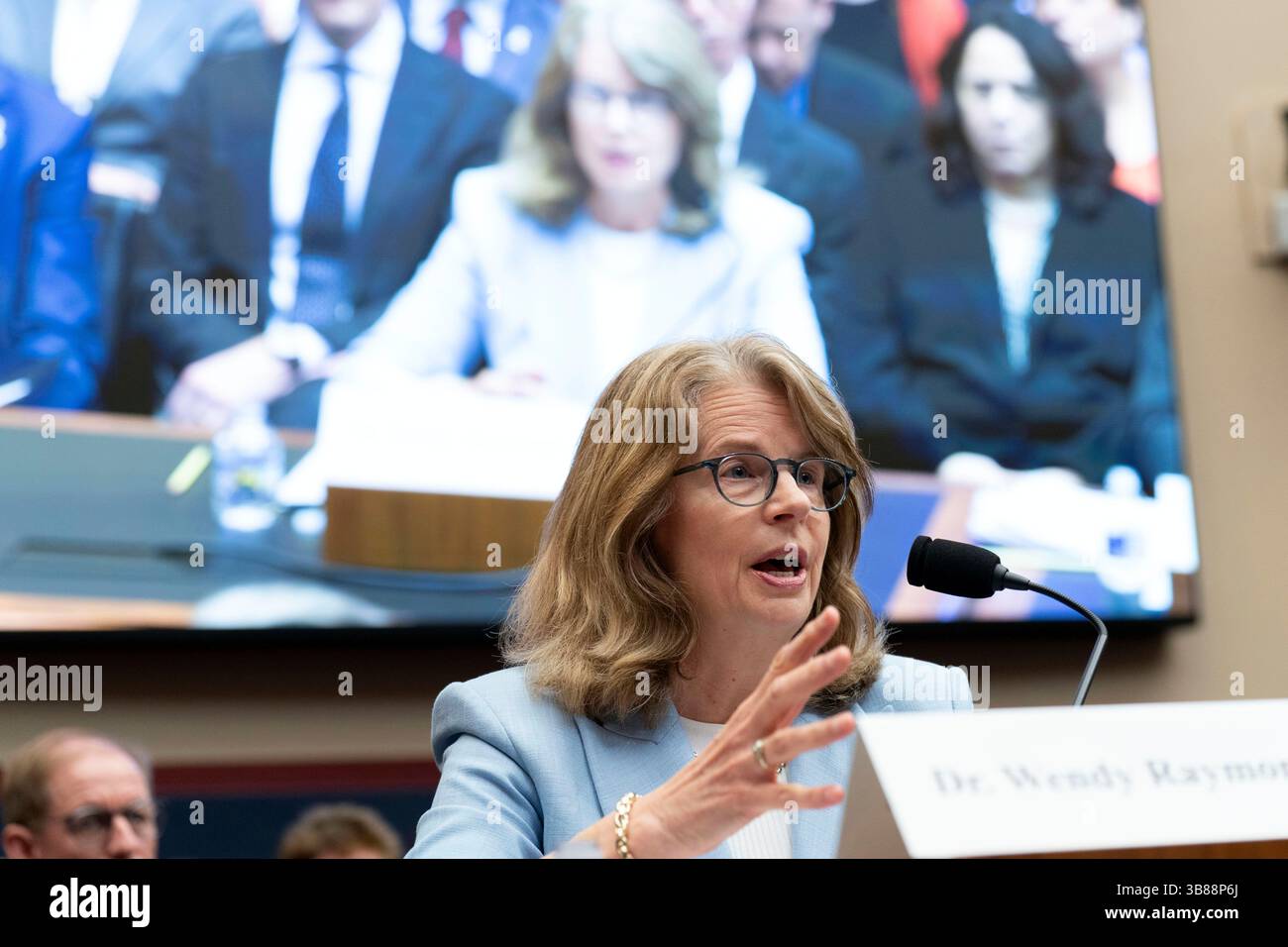 Dr. Wendy Raymond, President, Haverford College, testifies before the ...