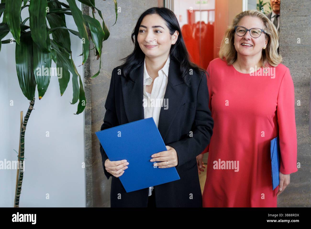 Reem Alabali-Radovan (SPD), Federal Minister for Economic Cooperation ...