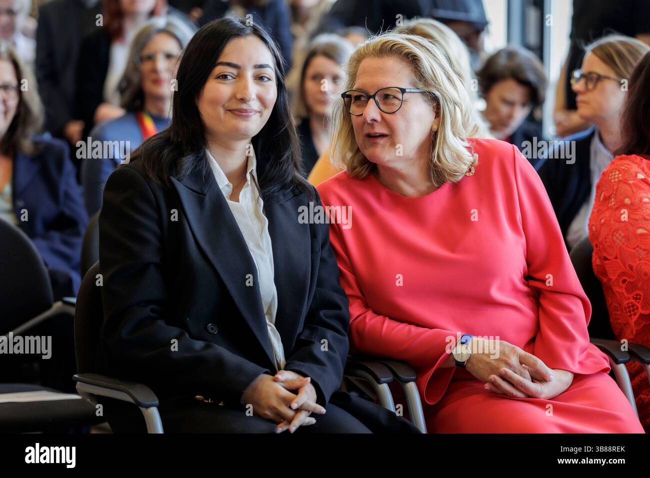 Reem Alabali-Radovan (SPD), Federal Minister for Economic Cooperation ...