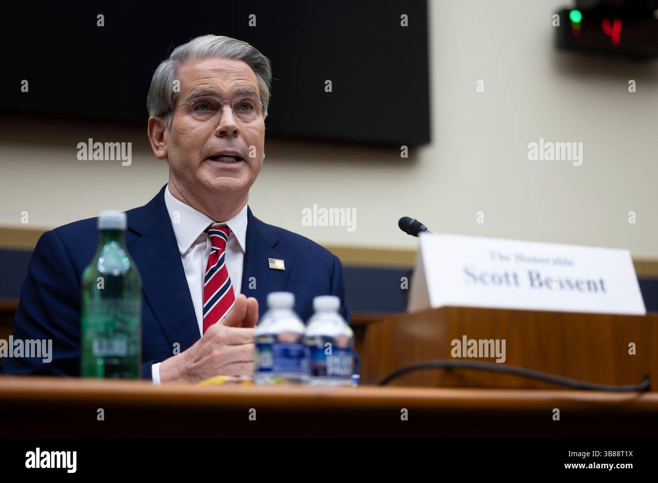 Treasury Secretary Scott Bessent testifies before the House Financial ...