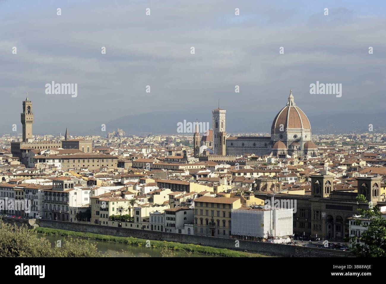The cityscape of Florence, in Tuscany, one of the most famous in the ...