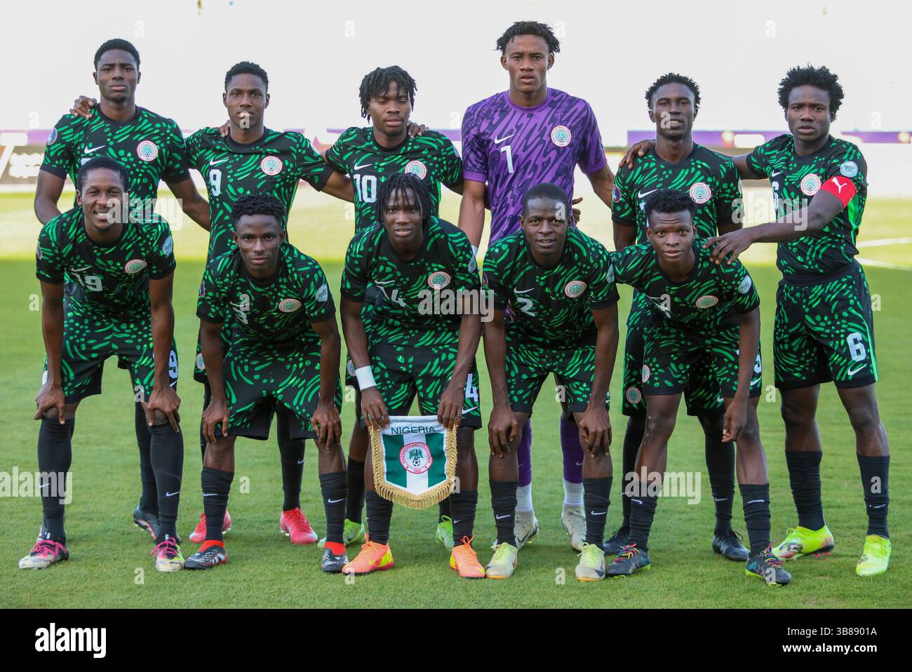 CAIRO, EGYPT - MAY 7: Nigeria during the men U20 Caf Africa Cup of ...