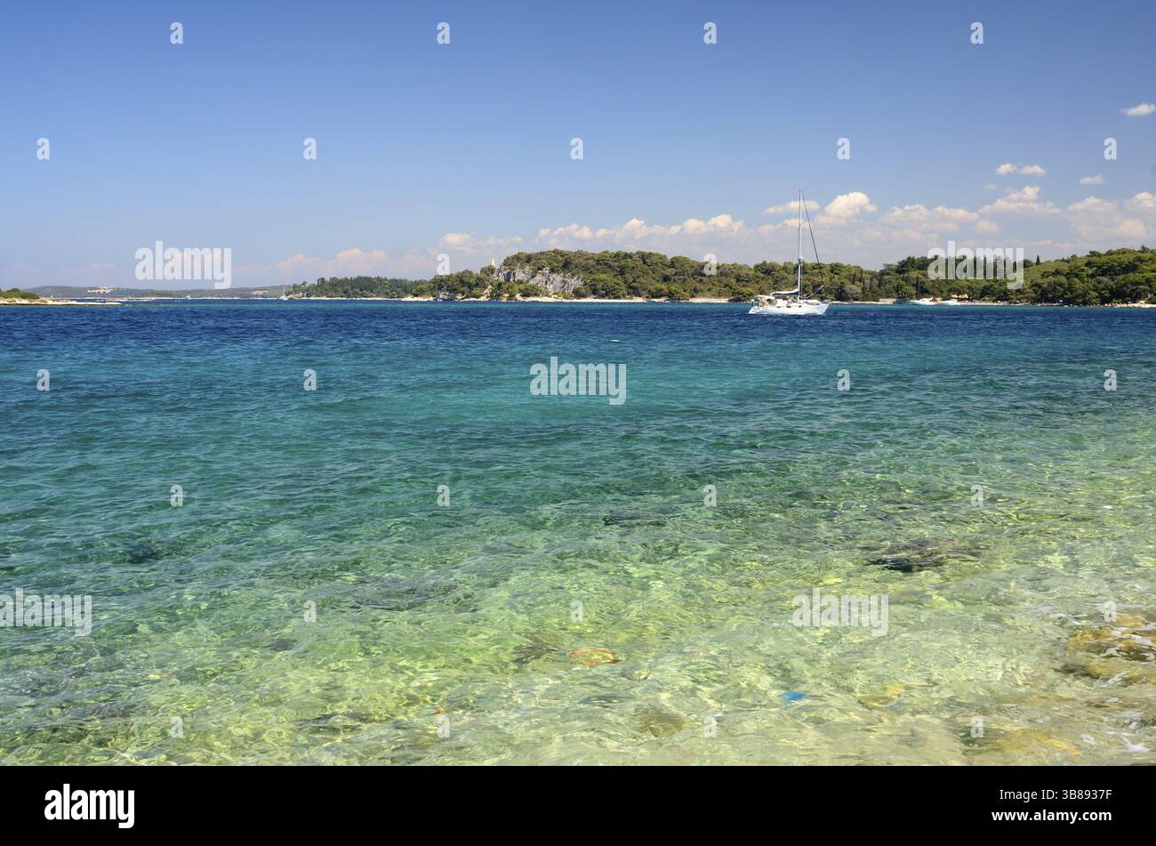 Red Island is one of the most beautiful of the Rovinji archipelago ...