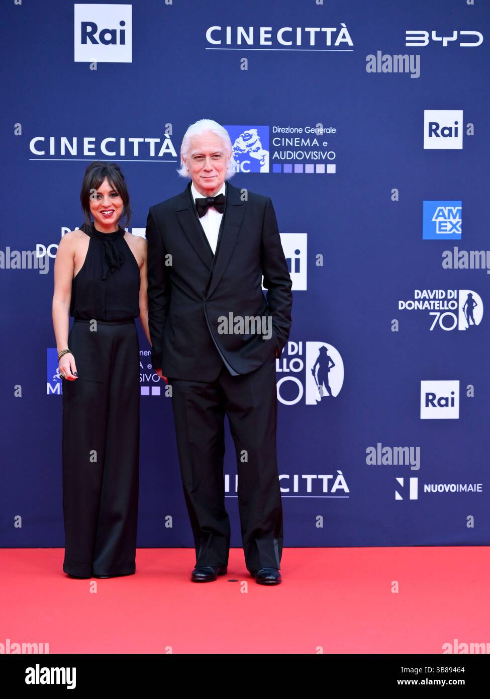 Rome, . 07th May, 2025. Rome, 70th edition of the David di Donatello ...