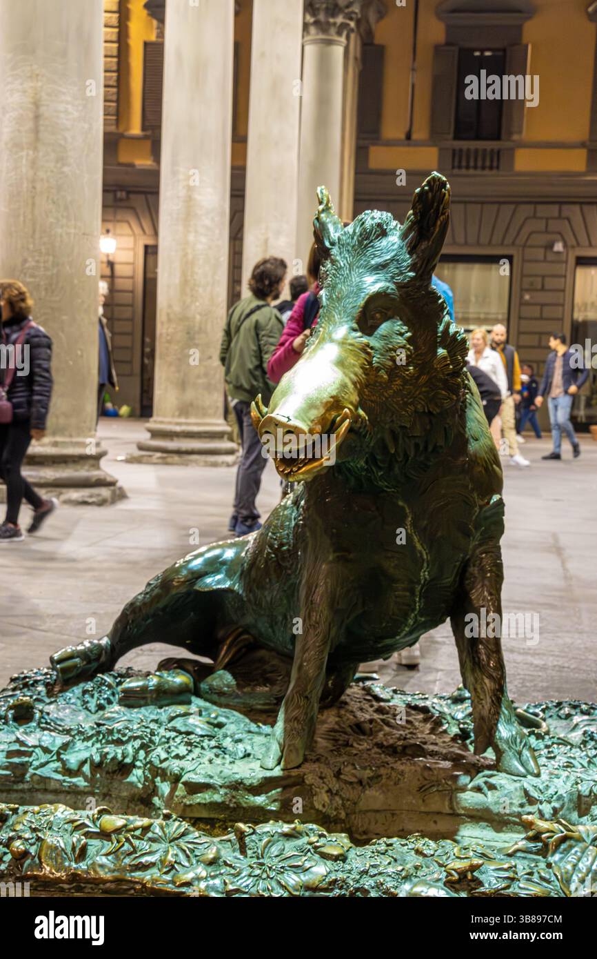Il Porcellino ( Italian "piglet" ) is the local Florentine nickname for ...