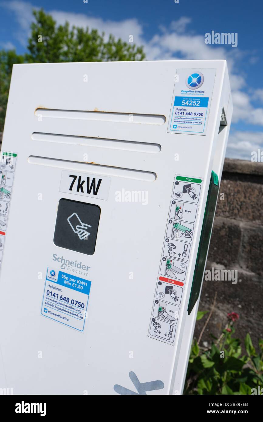 ChargePlace Scotland electric vehicle charging point in Wigtown ...