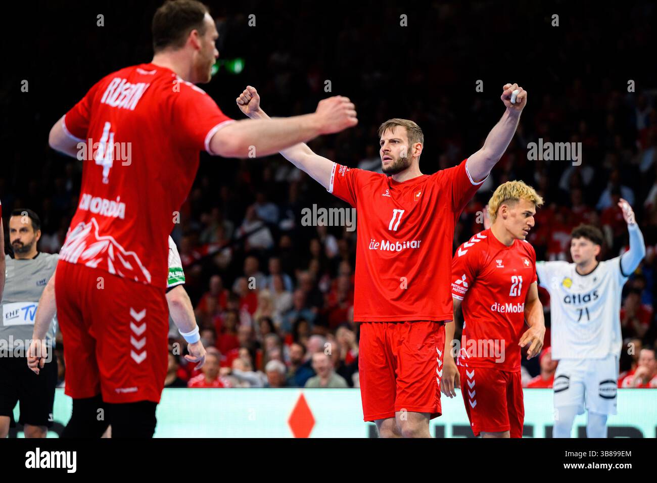 07 May 2025, Switzerland, Zürich: Handball: European Championship ...