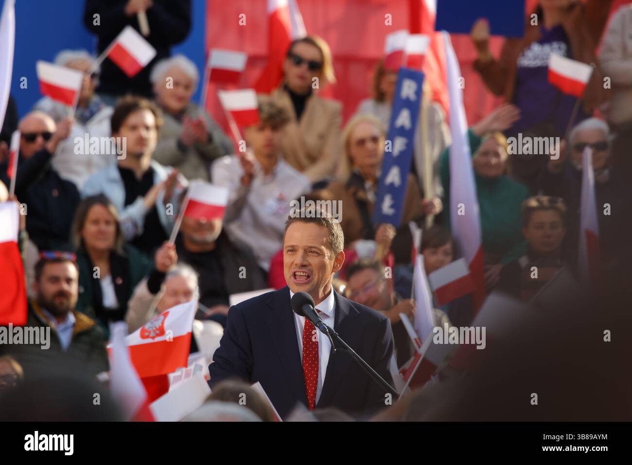 Wroclaw, Lower Silesia, Poland. 7th May, 2025. Rafal Trzaskowski ...