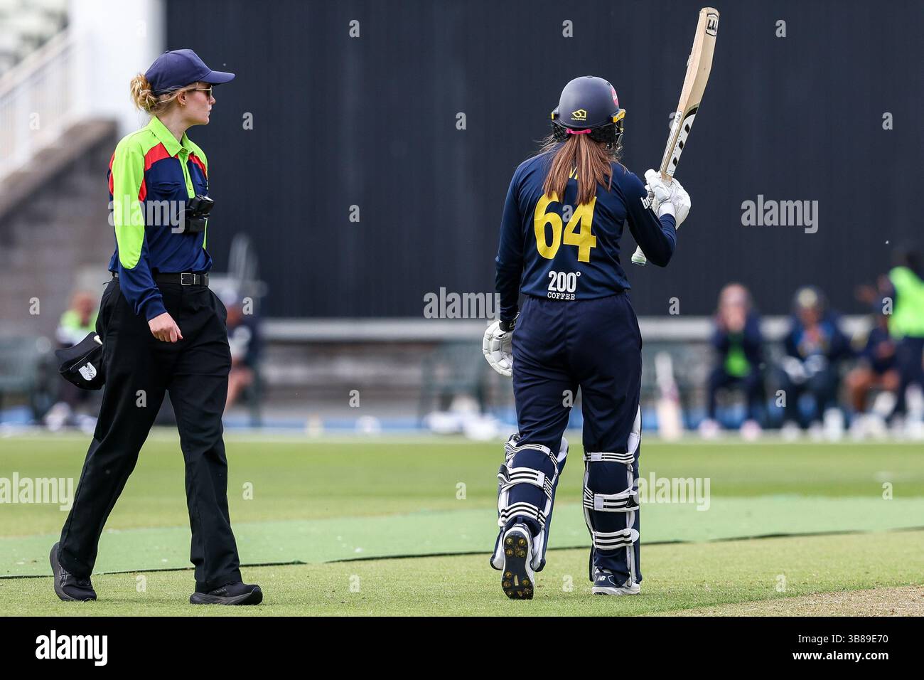 Birmingham, UK. 07th May, 2025. #64, Georgia Davis of Warwickshire ...