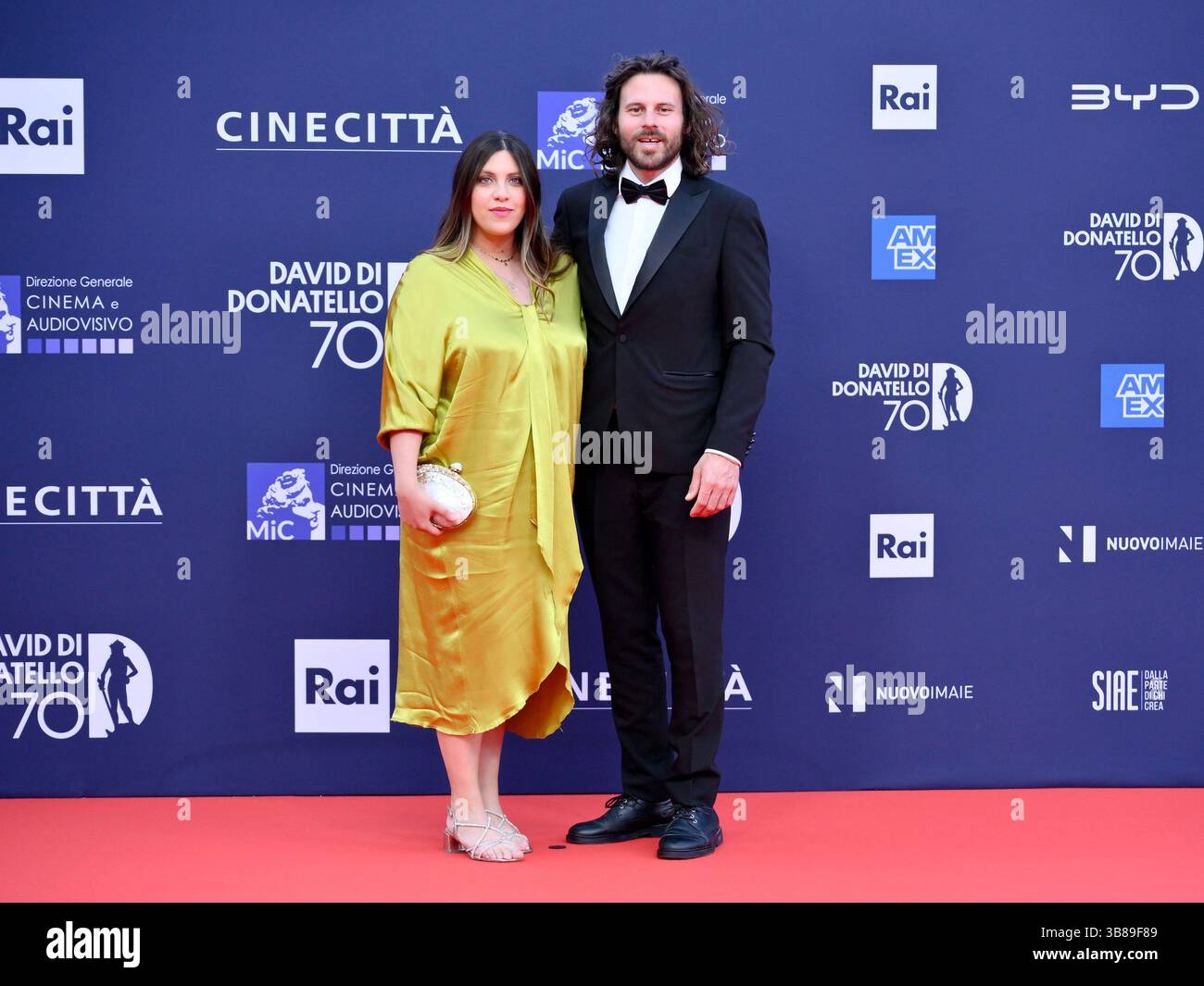 Rome, . 07th May, 2025. Rome, 70th edition of the David di Donatello ...