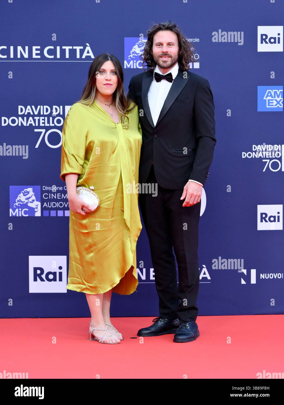 Rome, . 07th May, 2025. Rome, 70th edition of the David di Donatello ...