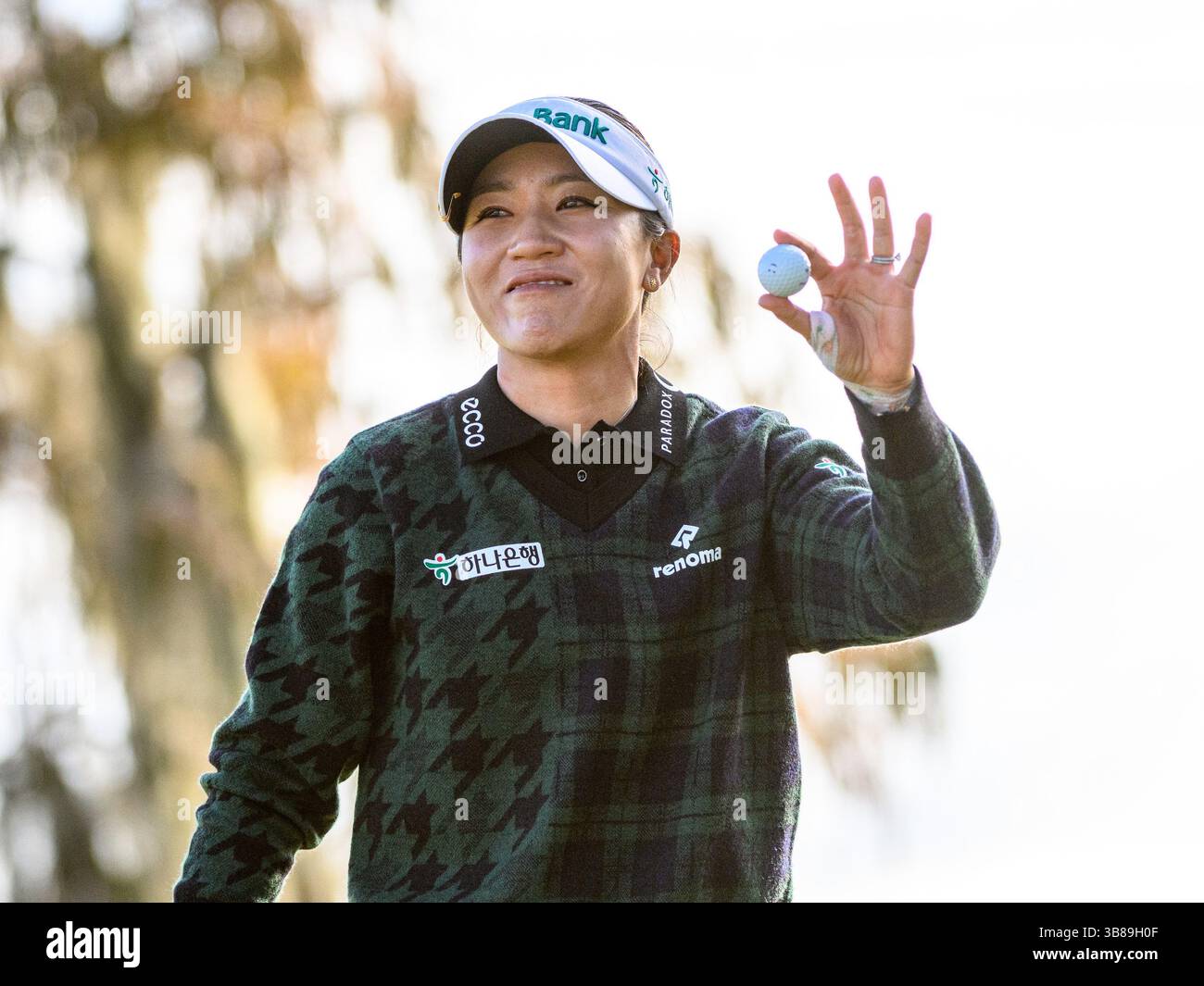 January 21, 2024: Lydia Ko of New Zealand reacts after winning the 2024 ...