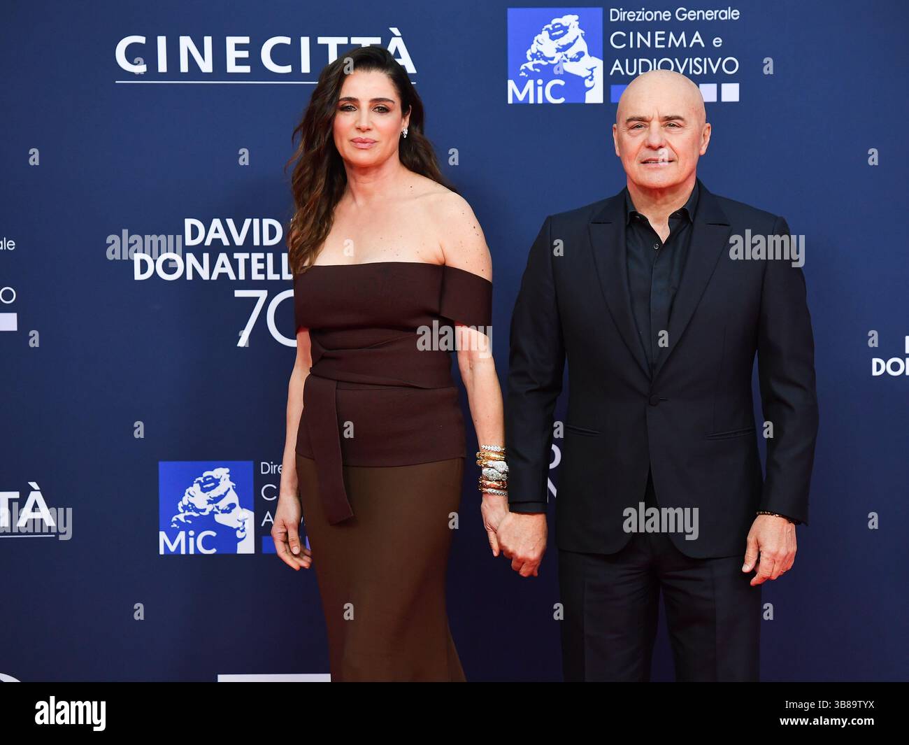 Milan, Italy. 07th May, 2025. Rome, 70th edition of the David di ...