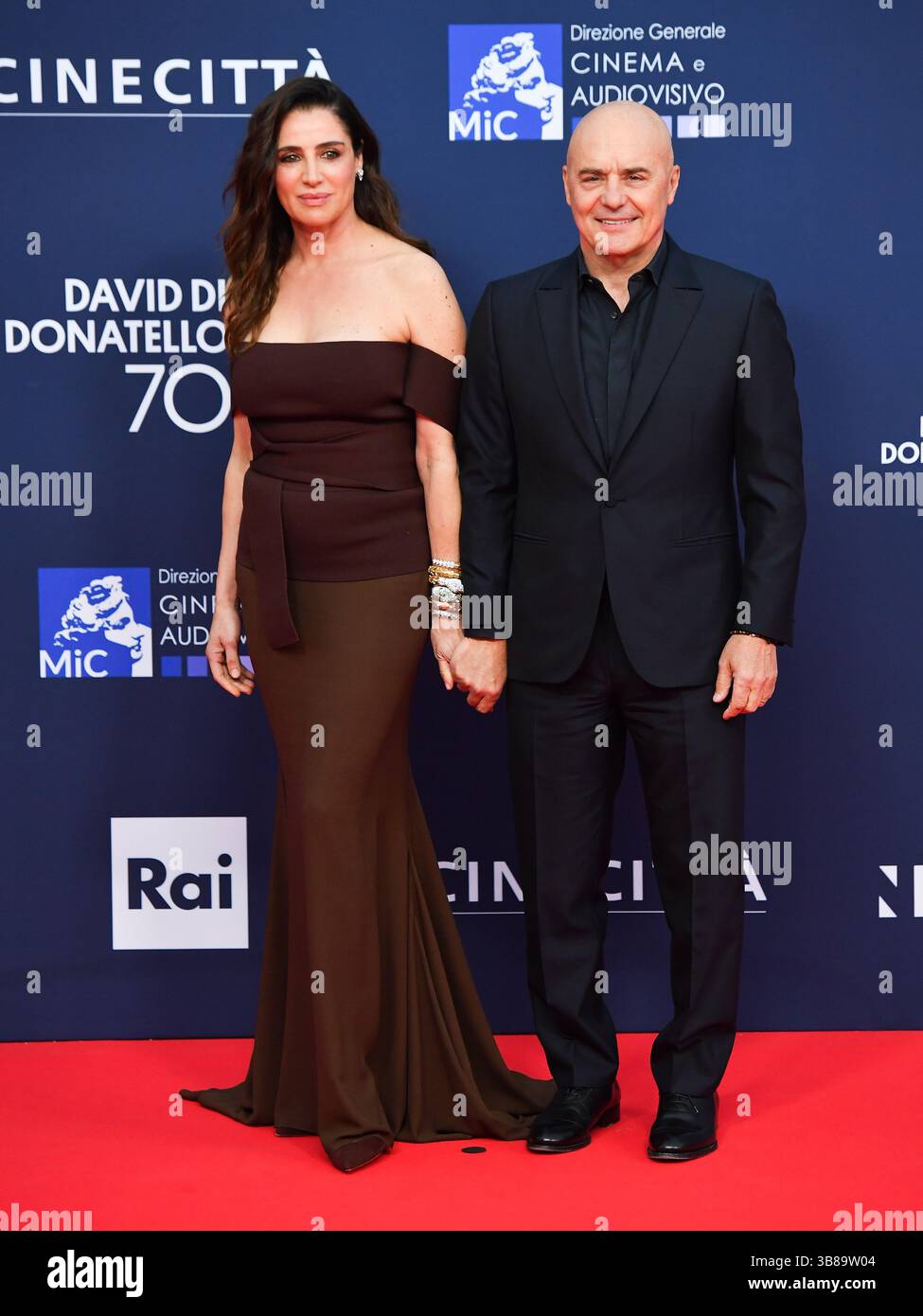 Milan, Italy. 07th May, 2025. Rome, 70th edition of the David di ...