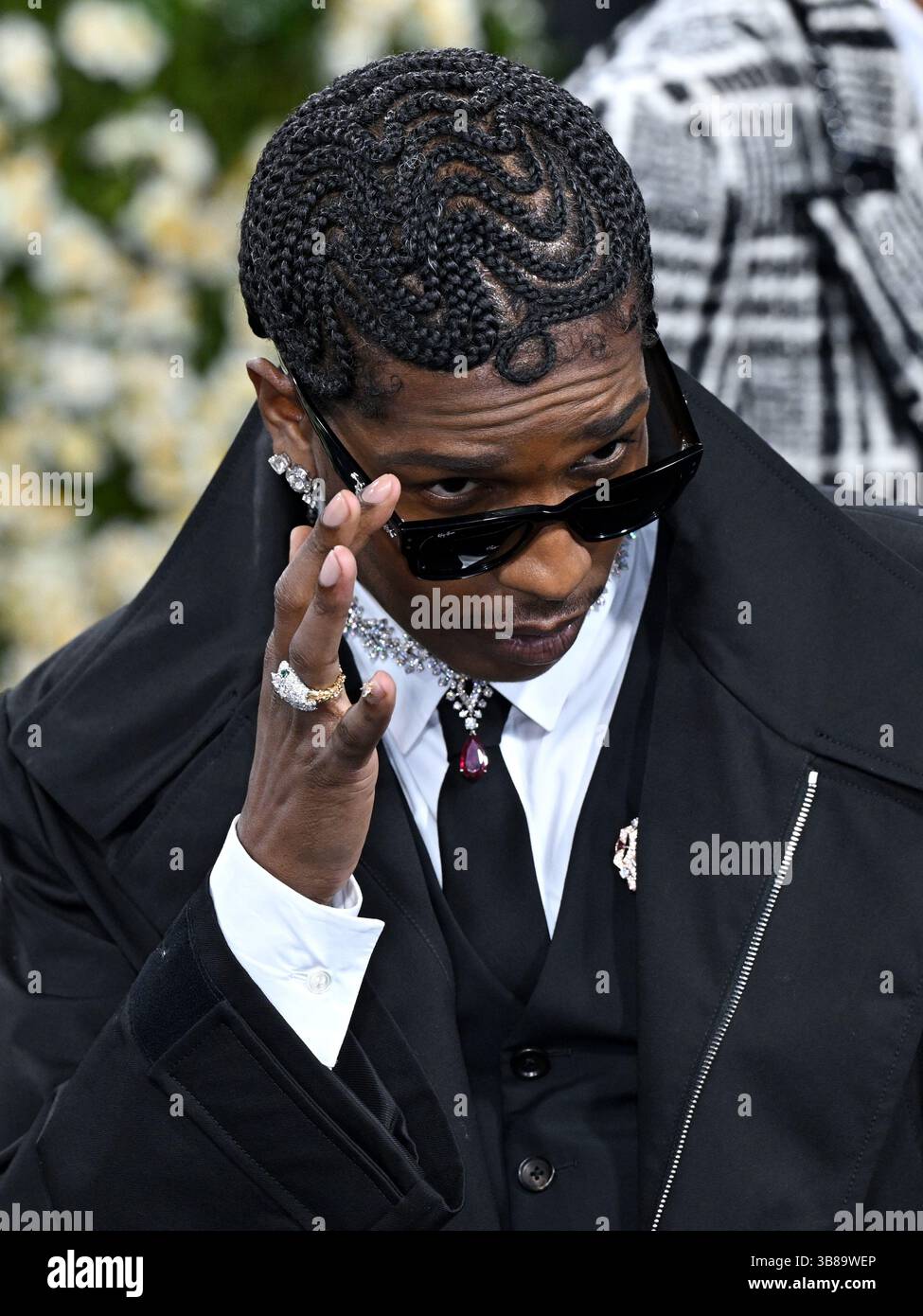 Asap rocky met gala 2025 hi-res stock photography and images - Alamy