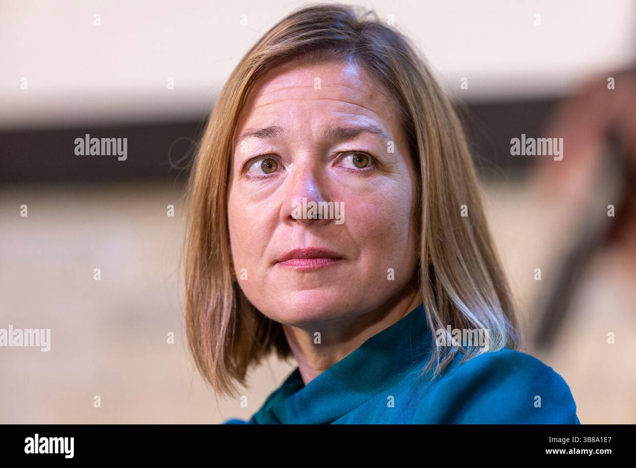 FILE - Lauren McLean, Mayor, City of Boise listens during a news ...