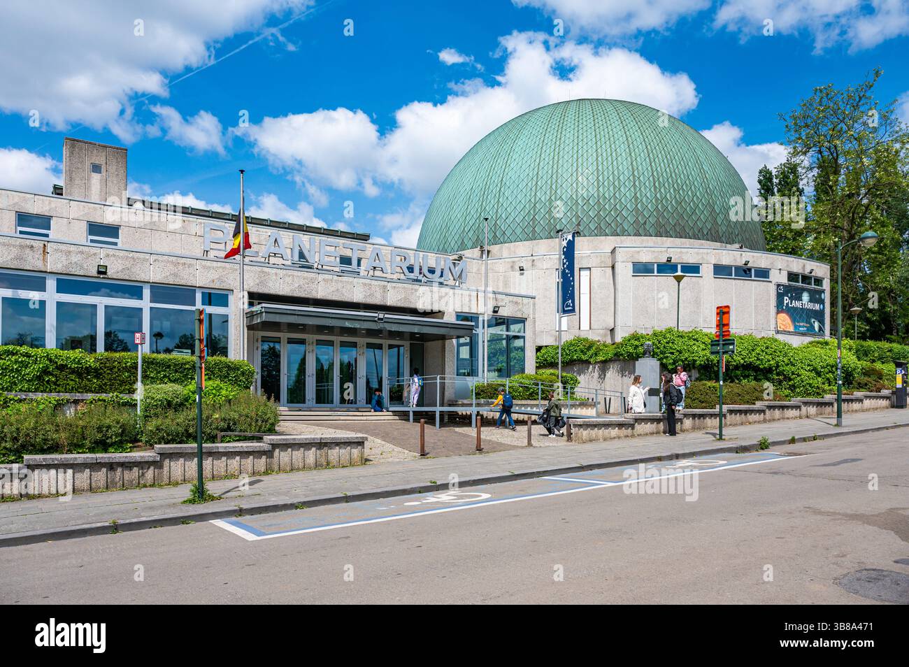 The Planetarium from the Royal Observatory in Laeken Brussels Capital ...