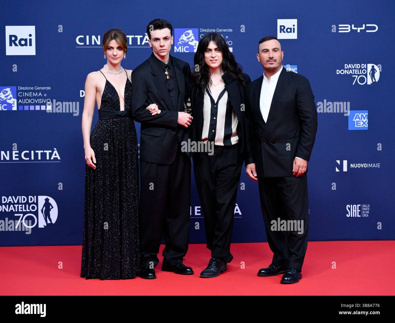 Rome, . 07th May, 2025. Rome, 70th edition of the David di Donatello ...