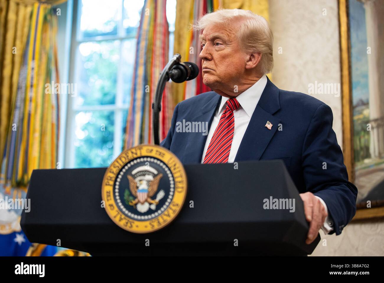 Washington, United States. 07th May, 2025. U.S. President Donald Trump ...