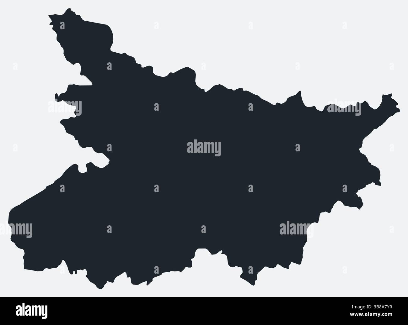 Bihar india map hi-res stock photography and images - Alamy