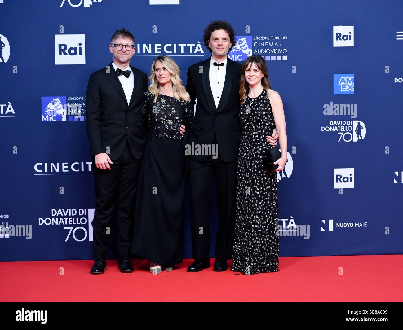 Rome, . 07th May, 2025. Rome, 70th edition of the David di Donatello ...