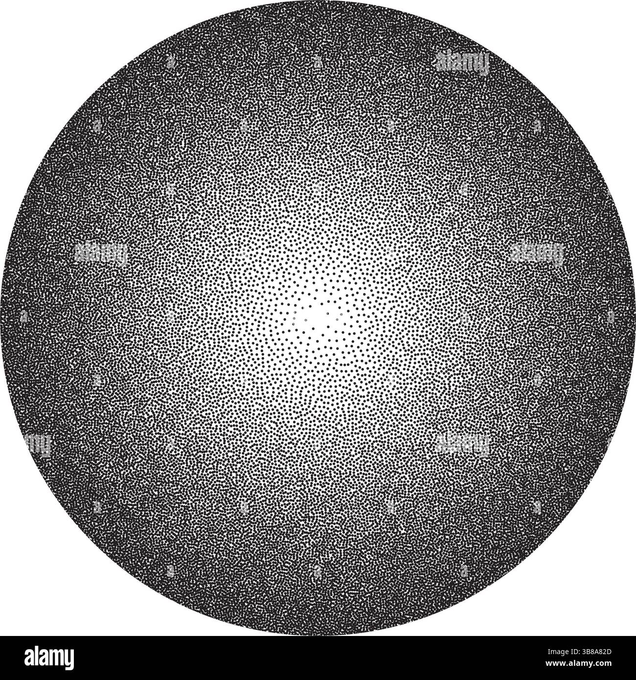 pointillism dots gradient pattern. vector stipple effect. grain noise ...
